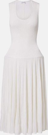 Alaia Ala&iuml;a Maxikleid aus einem Wollgemisch