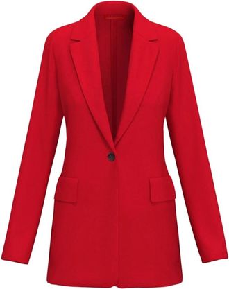 Marella Femme, Vestes, Rouge, Taille: 42 FR Veste Emme