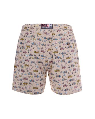 MC2 Saint Barth Mens Swim Shorts Lighting Micro Fantasy Spiaggina 11 Polyester