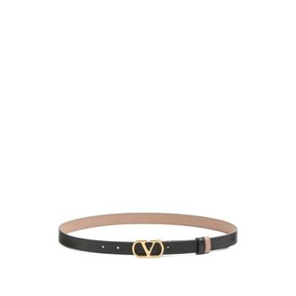 Valentino Garavani Buckle Belt - - Accessories - Damen - Schwarzk - 70 CM