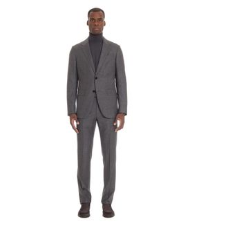 Ermenegildo Zegna Graues Kleid mit Knopfverschluss - - Suits - Herren - Grau - M