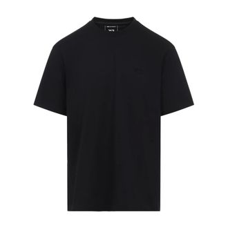Yohji Yamamoto Homme, Tops, Noir, Taille: XL T-shirt Regular Manches Courtes