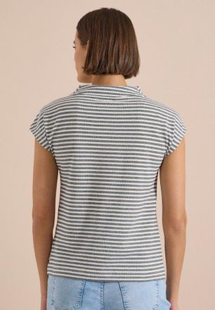 Cecil T-Shirt mit strukturiertem Muster
