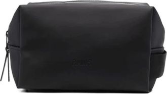 Rains Zipped Kulturbeutel - - Bags - Herren - Schwarzk - ONE SIZE