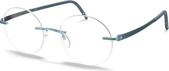 Silhouette 5529 CK Eyeglasses - - Accessories - unisex - Grau - 46 MM