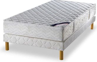 M&S Collection M&s - Ensemble matelas ressorts ensachés - grand confort ferme 120x190cm + sommier