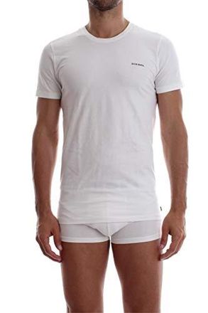 Diesel 0BAHF T-Shirt dintérieur, Blanc, XXL Homme