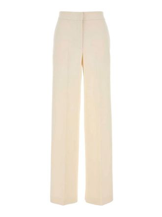 Max Mara Casual Hose - Wei&szlig;