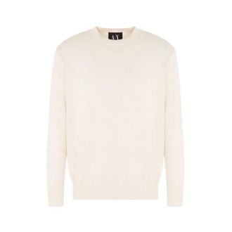 A|X Armani Exchange Rundhalspullover - - Knitwear - Herren - Beige - XS