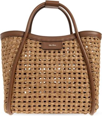 Max Mara Femme, Sacs, Beige, Taille: ONE Size Marine Small Handbag