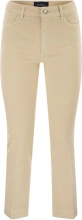 Sportmax Femme, Jeans, Beige, Taille: W28 Jeans skinny