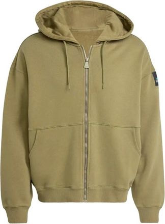 adidas Homme, Sweatshirts et sweats &agrave; capuche, Vert, Taille: XL EQT Fleece Full-Zip Sweat &agrave; capuche