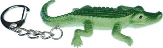Miniblings Krokodil Aligator Schl&uuml;sselanh&auml;nger - Handmade Modeschmuck I Anh&auml;nger Schl&uuml;sselring Schl&uuml;sselband Keyring - Krokodil Aligator