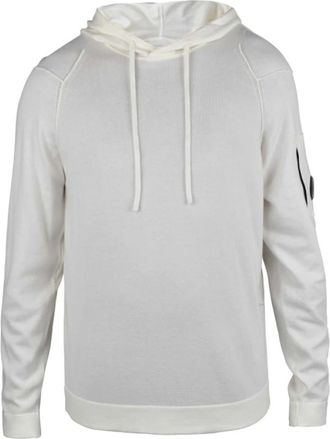 C.P. Company C.p. Company, Homme, Sweatshirts et sweats &agrave; capuche, Blanc, Taille: L SweaT-shirts &agrave; capuche