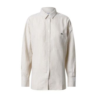 Lacoste Damen, Blusen & Hemden, Braun, XLGr&ouml;&szlig;e