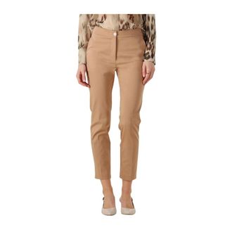 Access Fashion Weite goldene Hose - - Trousers - Damen - Braun - L