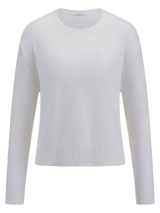 Peter Hahn Rundhals-Pullover Peter Hahn weiss