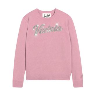 MC2 Saint Barth New Queen Pullover - - Knitwear - Damen - Rosa - L