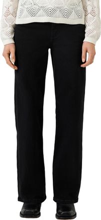 QS by s.Oliver Jeans Catie/Slim Fit/Mid Rise/Wide Leg/Superstretch