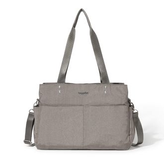 Baggallini Damen The Only Bag, Sterling Shimmer