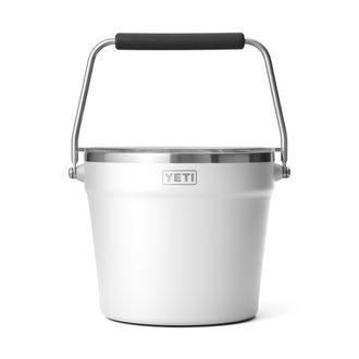 Yeti Rambler Getr&auml;nkek&uuml;bel Mit Deckel, White, 7.6 L