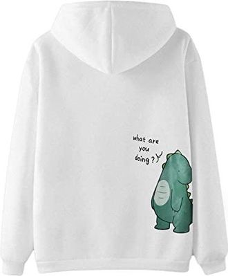 Generic Lot de 2 pulls &agrave; col en V pour femmes et hommes - Sweats dinosaures pour amoureux - Sweats assortis pour les couples - Mariage - Anniversaire - Ensemb