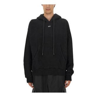 Off-white Off Stamp Skate Hoodie - - Sweatshirts & Hoodies - Herren - Schwarzk - S