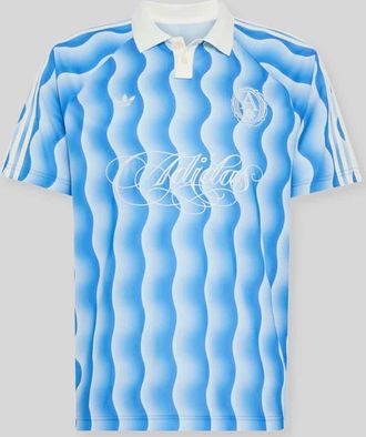 adidas Originals Loose Fit Poloshirt mit Logo-Detail