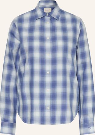 GANT Hemdbluse blau
