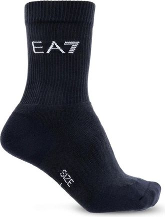 Emporio Armani Emporio Armani Ea7, Homme, Sous-v&ecirc;tements, Noir, Taille: S Chaussettes de sport invisibles Tennis Pro