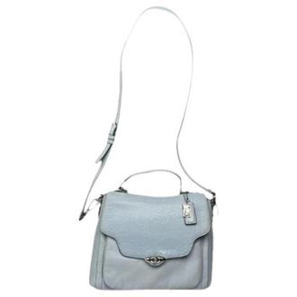 Coach Pre-owned Lederhandtasche - - Pre-owned - Damen - Blau - ONE SIZE
