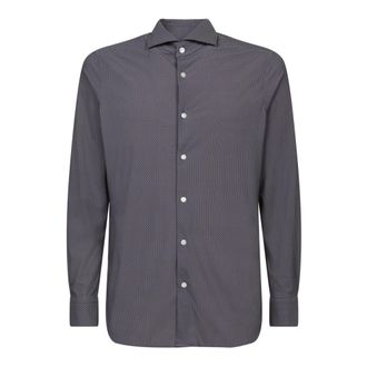 Dell'Oglio Homme, Chemises, Bleu, Taille: 4XL Ar25Wr11Ca Nep46 200