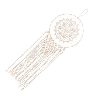 BESPORTBLE Gro&szlig;er Handgewebter Makramee Traumf&auml;nger aus Baumwollseil Boho Wanddekoration f&uuml;r Teenager M&auml;dchen Schlafzimmer Kreative H&auml;ngende Raumdeko