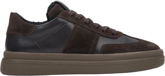 Estro & Luminara Winter Low-Top Sneakers mit Pelzfutter - - Shoes - Damen - Braun - 40 EU