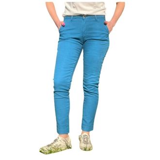 Denim Studio Femme, Jeans, Bleu, Taille: W29 Pantalon Slim Charlie