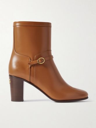 Valentino Garavani 80 Ankle Boots Aus Leder - Braun