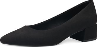 Marco Tozzi Damen Spitz Niedriger Absatz, Schwarz (Black), 38