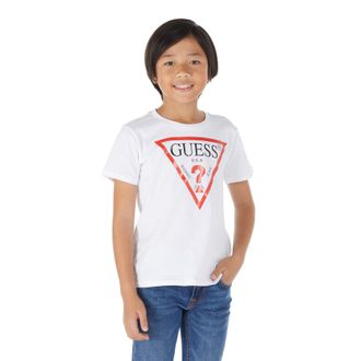 Guess T-Shirt L73I55 K8HM0 Wei&szlig; Regular Fit