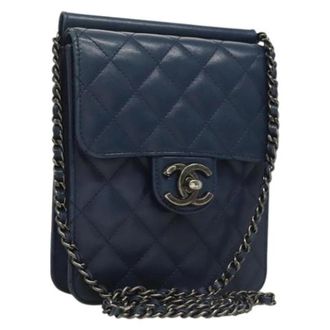 Chanel Pre-owned Leder chanel-taschen - - Pre-owned - Damen - Blau - ONE SIZE