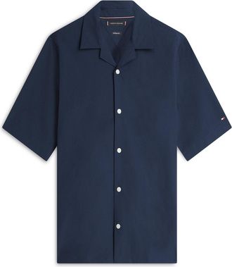 Tommy Hilfiger Leichtes Seersucker Performance Kurzarmhemd mit Streifen in