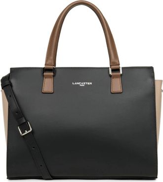 Lancaster Femme, Sacs, Noir, Taille: ONE Size Sac cabas main Zippée L Smooth