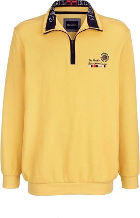 Babista Herren Sweatshirt Bellaverzi Casual Sweater gelb, 48/50