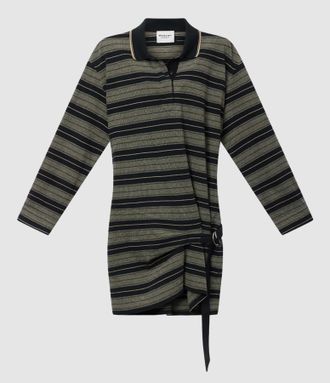 Isabel Marant Robe Isea Black/Ecru