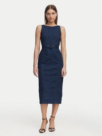 French Connection Jeanskleid 719C7 Blau Regular Fit