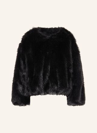 Drykorn Drykorn Kunstfell-Jacke Kilchurn schwarz