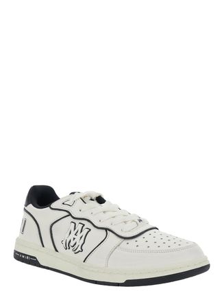 Amiri Mens Sneakers Newport White Leather Low Top Trainers