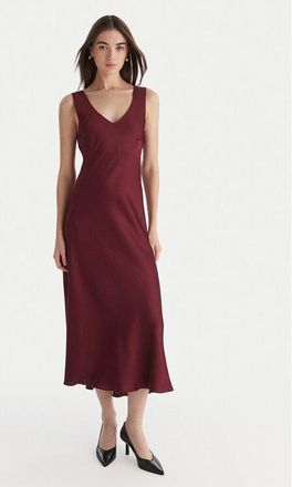 Vicolo Coctailkleid TF0247 Dunkelrot Regular Fit