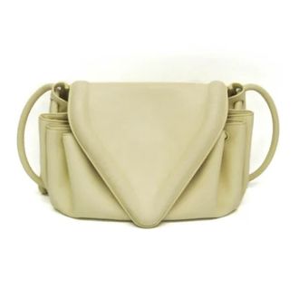 Bottega Veneta Pre-owned Leder Schultertasche - - Pre-owned - Damen - Beige - ONE SIZE