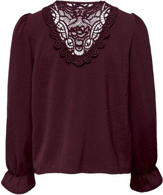 Only Langarmbluse METTE (1-tlg) Spitze