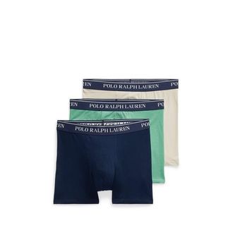 Polo Ralph Lauren Lot de 3 boxers en coton m&eacute;lang&eacute;